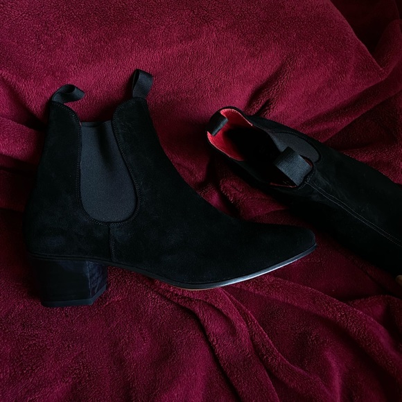 The Beatles | Shoes | Mark Astbury Premium Italian Suede Beatle Boots ...